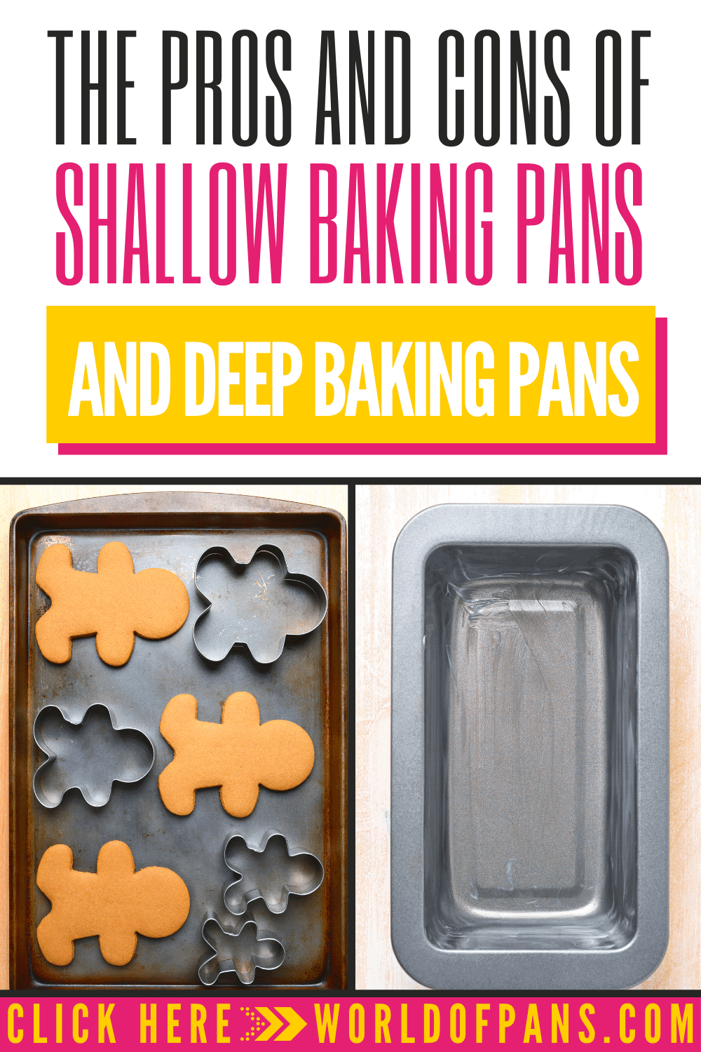 Shallow Baking Pan Vs Deep Baking Pan Which One To Choose And When Shallow Baking Pan Vs Deep Baking Pan Which One To Choose And When